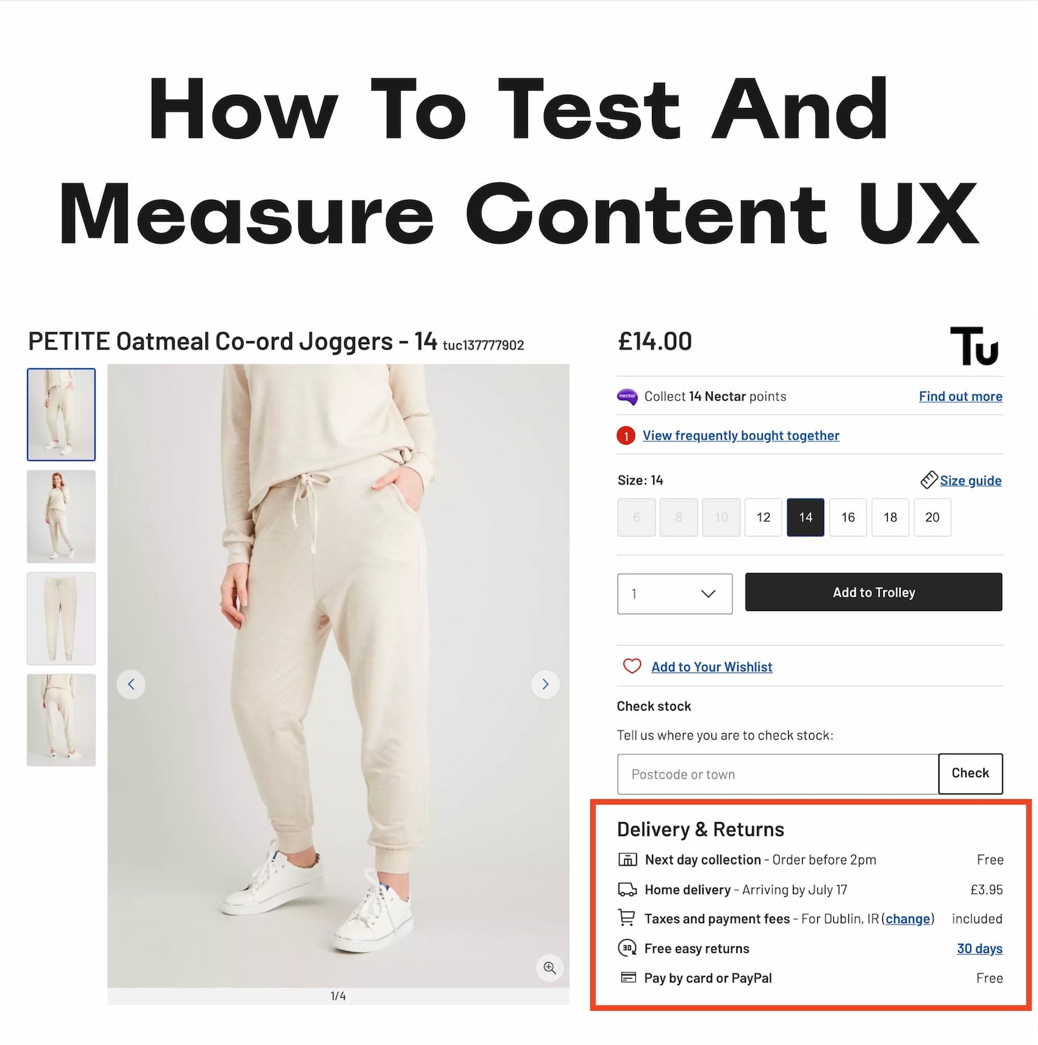 How To Test And Measure Content In UX – Smart Interface Design Patterns